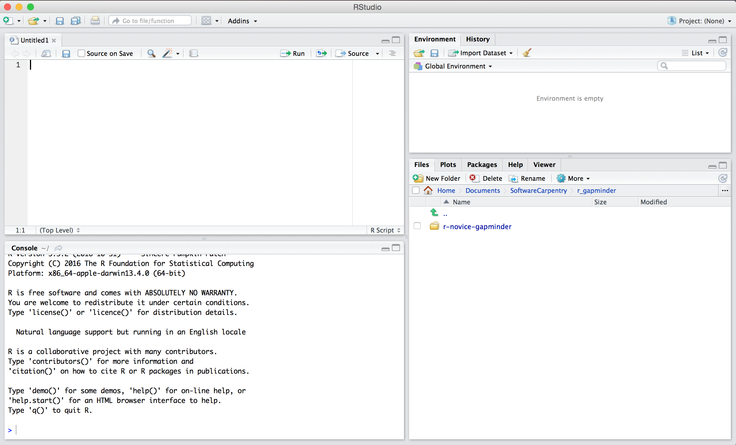 R For Reproducible Scientific Analysis Introduction To R And RStudio